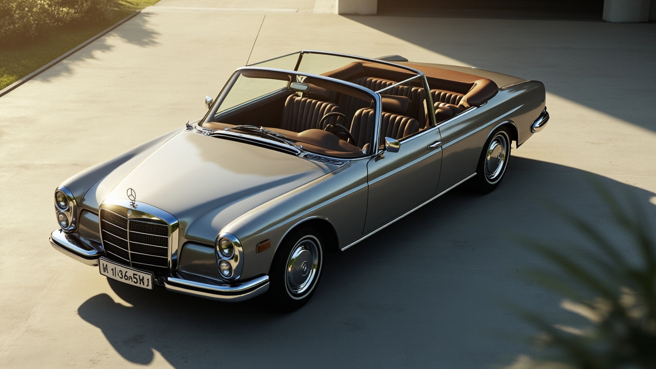 Découvrez la Mercedes Benz W100, le bijou du luxe