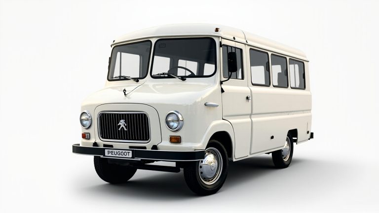 Découvrez le peugeot j9, le fourgon incontournable